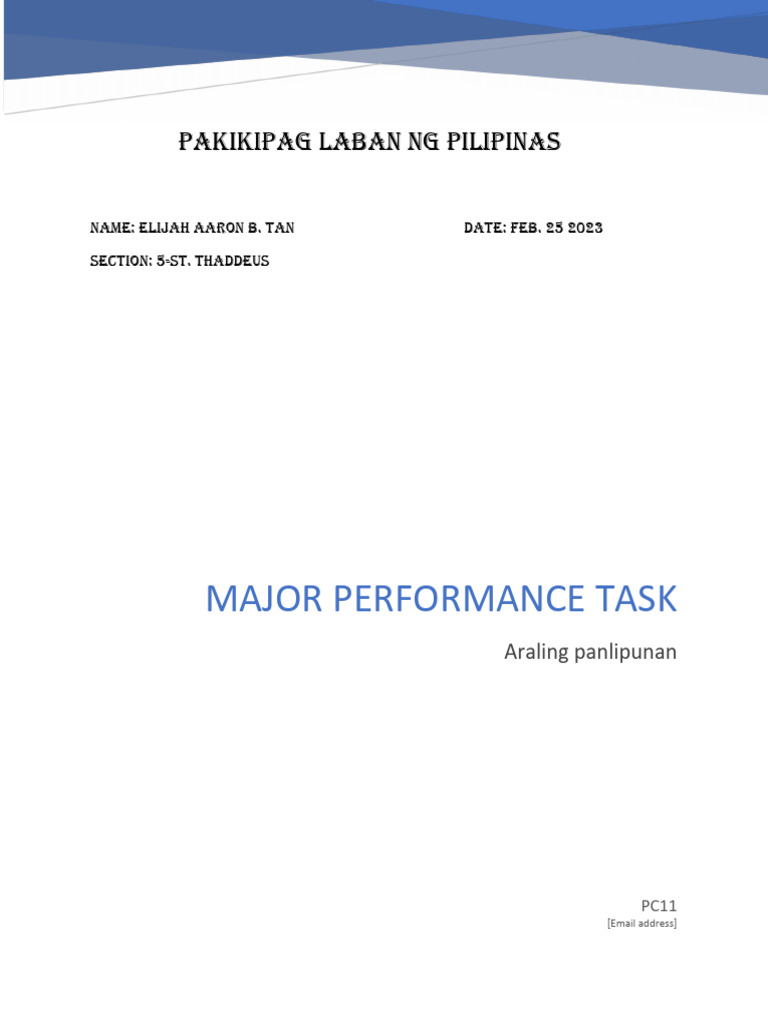 Pakikipag Laban NG Pilipinas | PDF