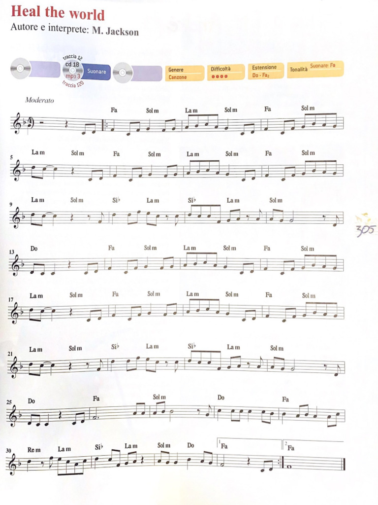 Heal The World | PDF