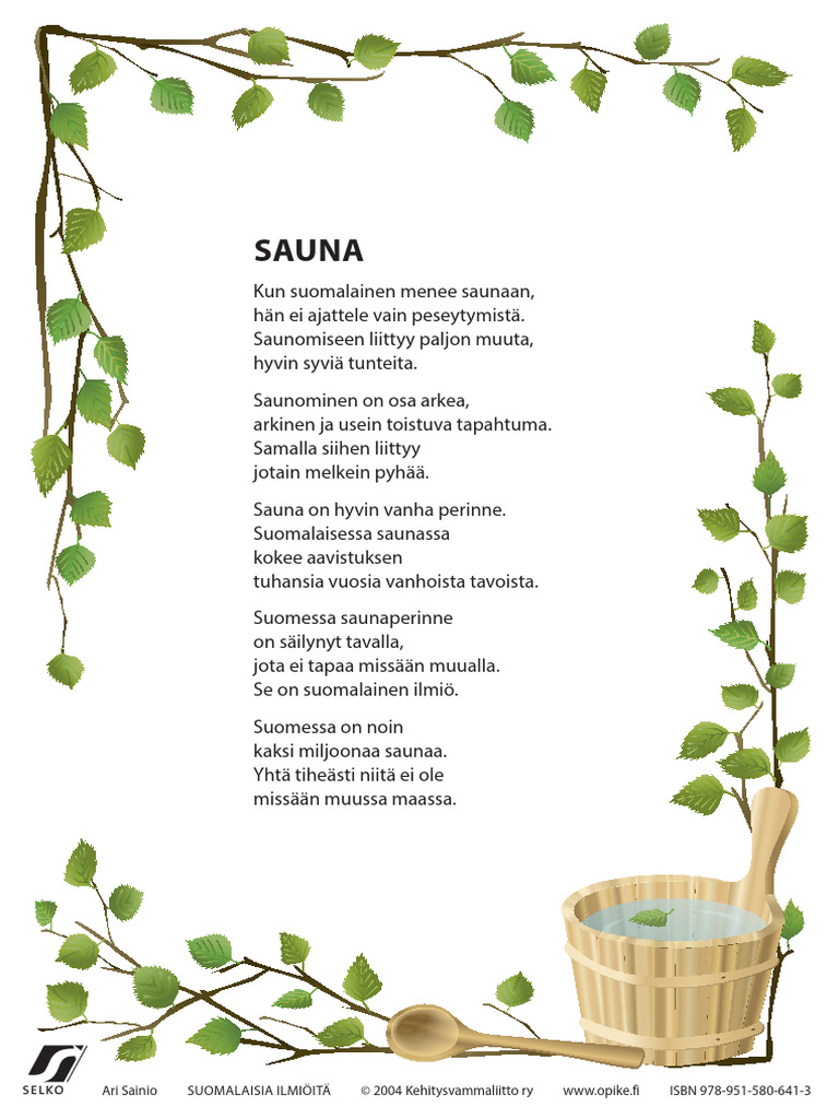 Sauna Selkoteksti | PDF