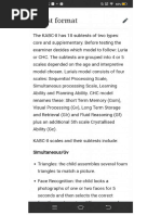 CAS2 Cognitive Assessment Overview | PDF | Attention | Working Memory