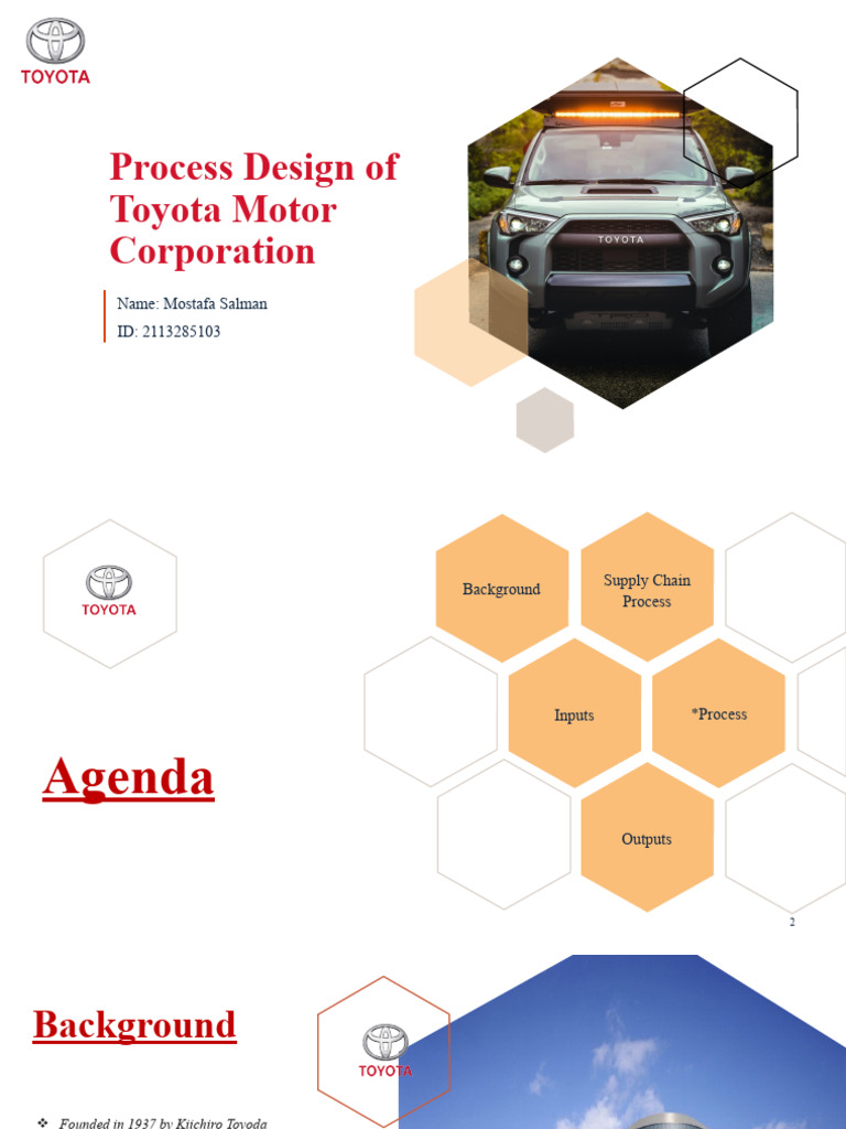 Process Design of Toyota Motor Corporation | Download Free PDF | Toyota ...