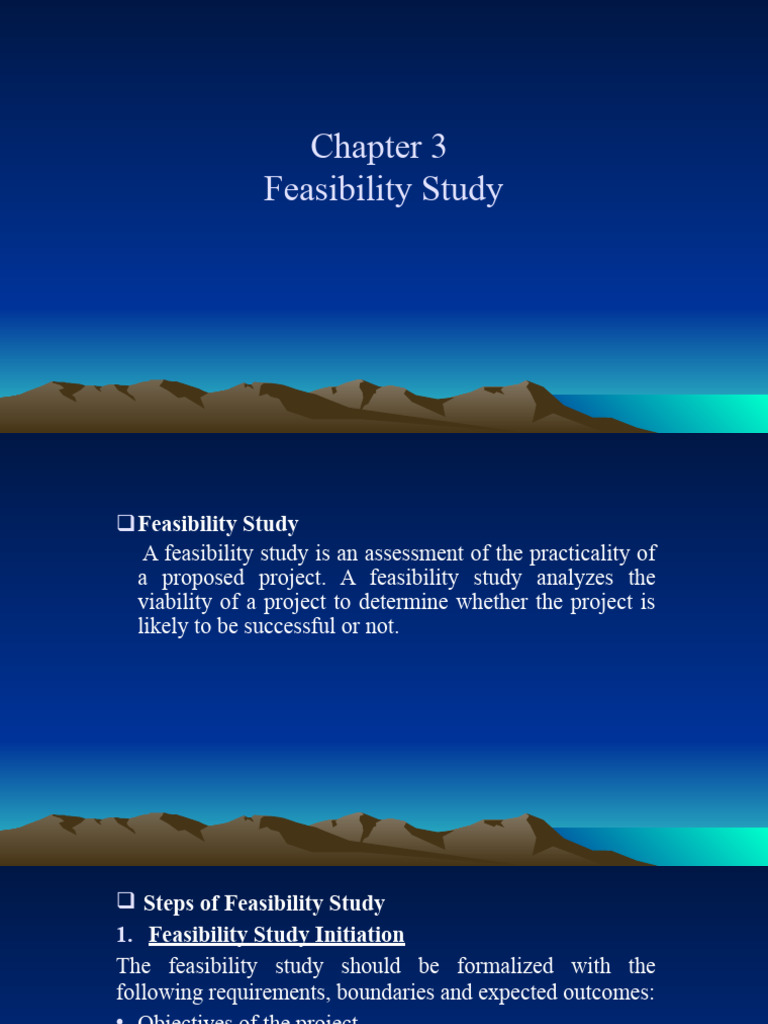 Chapter 3 | PDF | Feasibility Study | Business