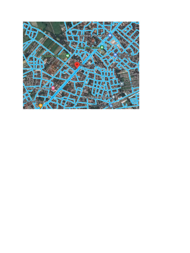 Maps SD N 2 Klaten | PDF