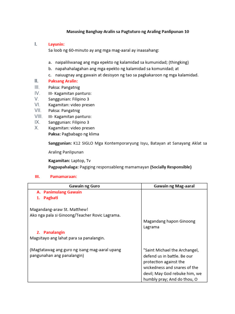 DETAILED-LESSON-PLAN-g10 | PDF