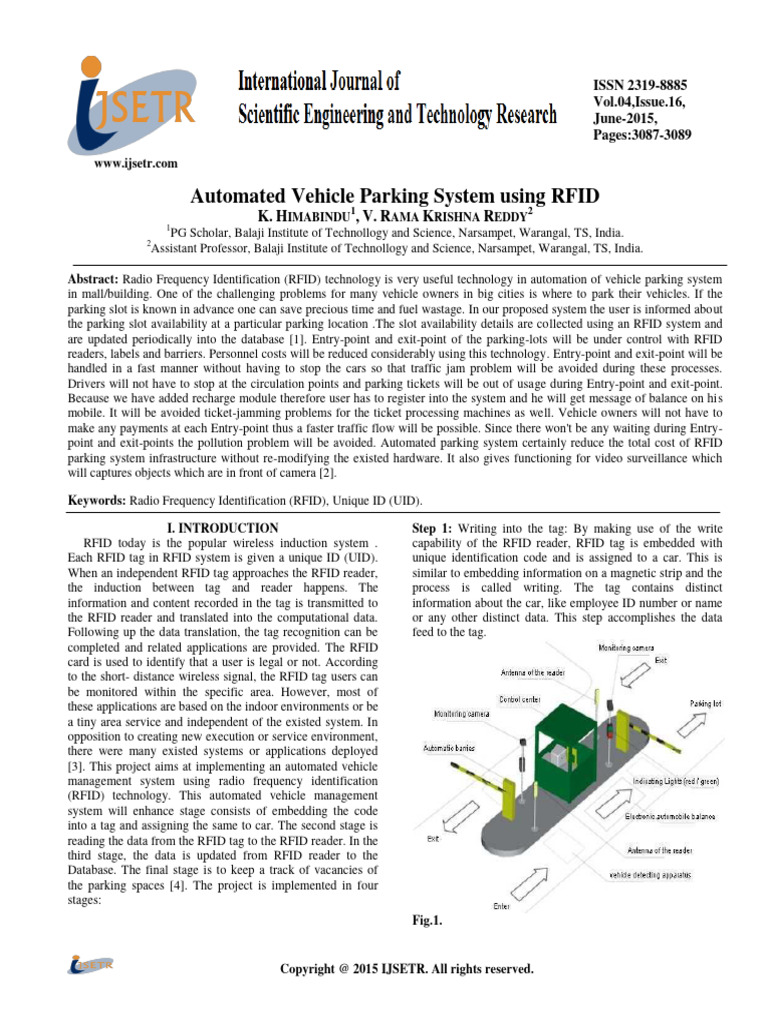 13 Paper | PDF | Radio Frequency Identification | Computing