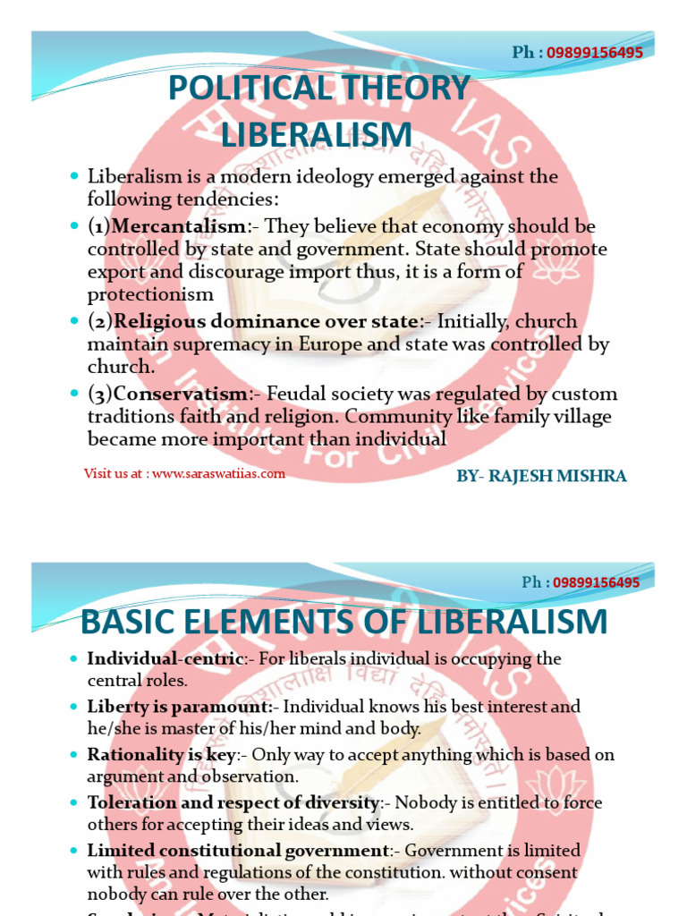 POLITICAL THEORY LIBERALISM Final PDF | PDF | Liberalism | Multiculturalism