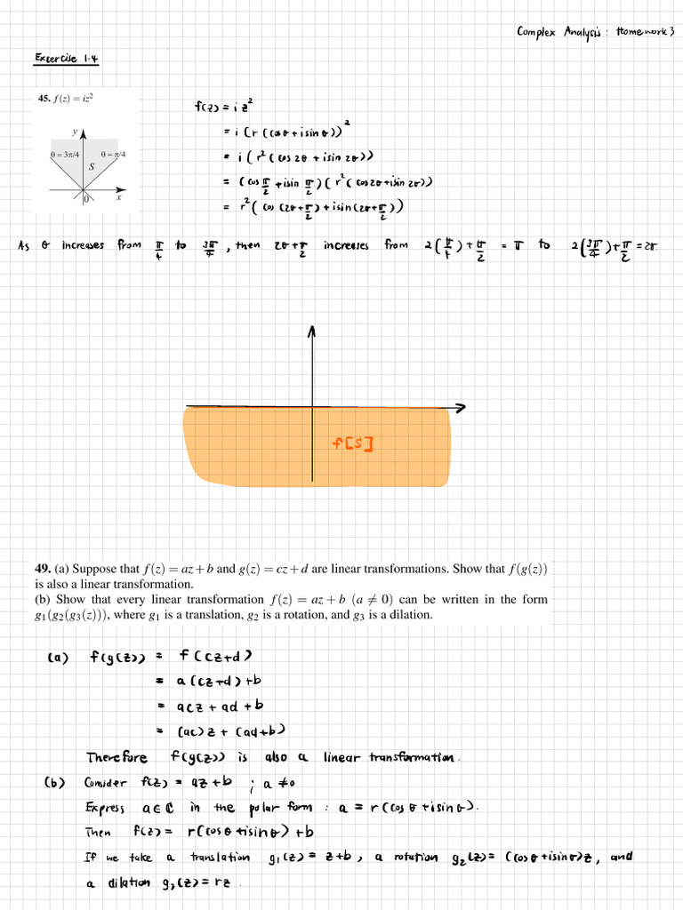 Complex Analysis - Homework 3 | PDF | Mathematical Physics | Theoretical Physics