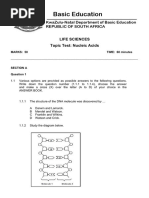 Life Science Grade 12 Study Guide | PDF | Test (Assessment) | Biology