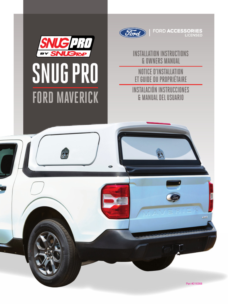 SnugPro Installation Guide for Ford Maverick | PDF | Electrical ...