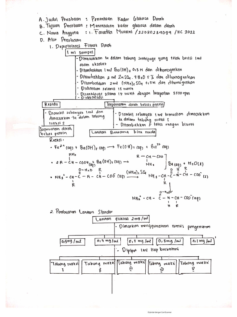 094 - KC22 - Faradila Nuraini - Pralab Glukosa Darah | PDF