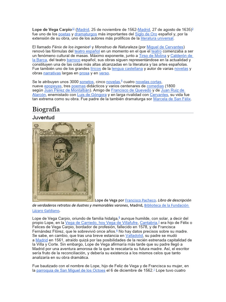 Lope de Vega | PDF
