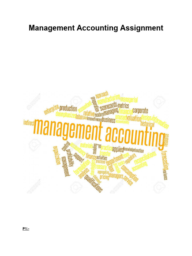 Managment Accounting Assignment | PDF | Supply And Demand | Supply ...