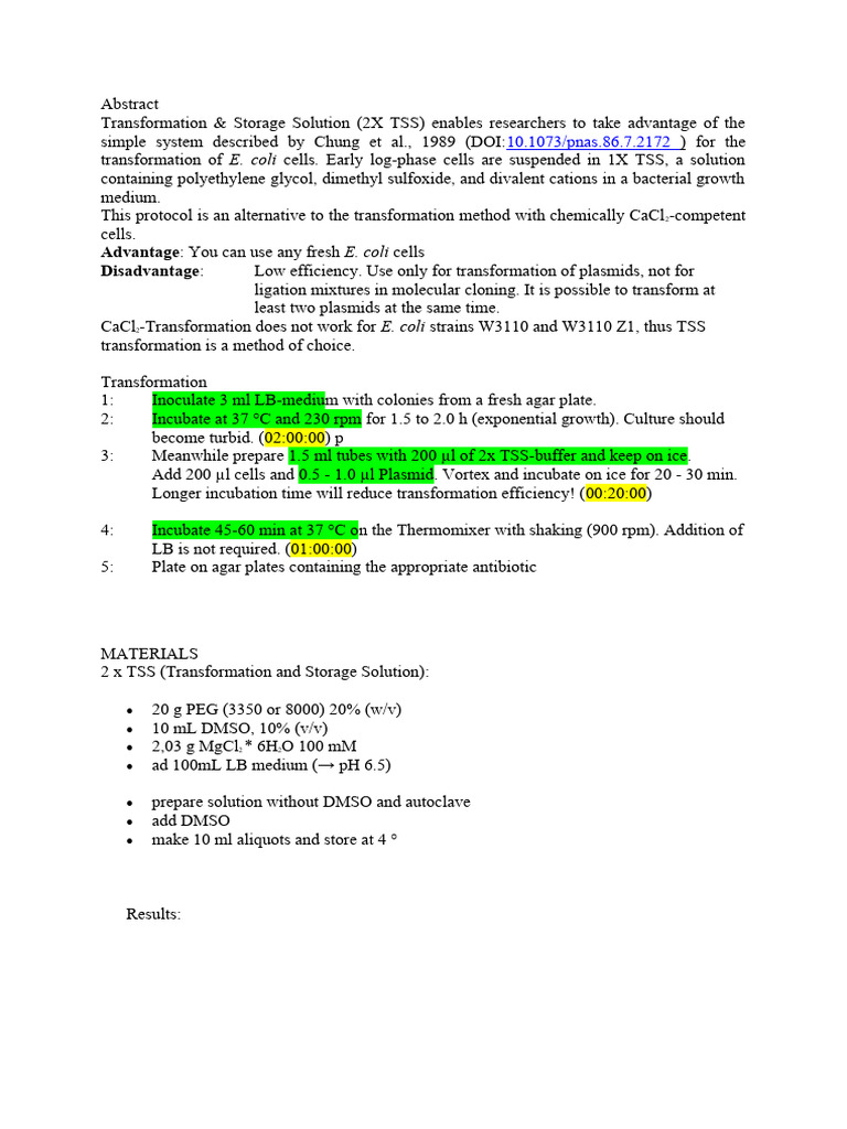 Tss Transformation Pdf