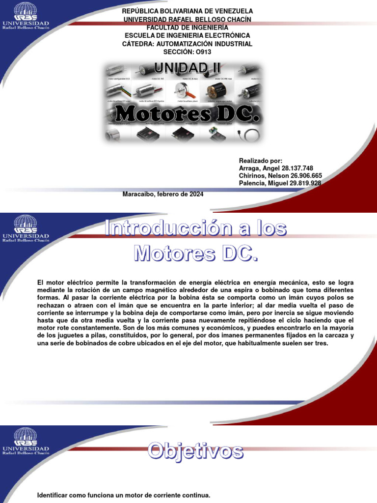 Taller #3 Automatizacion Industrial | PDF | Motor eléctrico | Inductor
