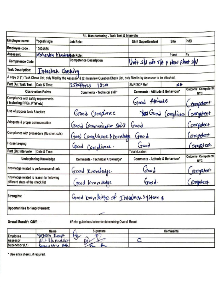Interlock Checking - Compressed | PDF