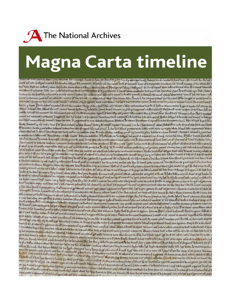 Magna Carta Timeline | PDF | Magna Carta | Kingdom Of England