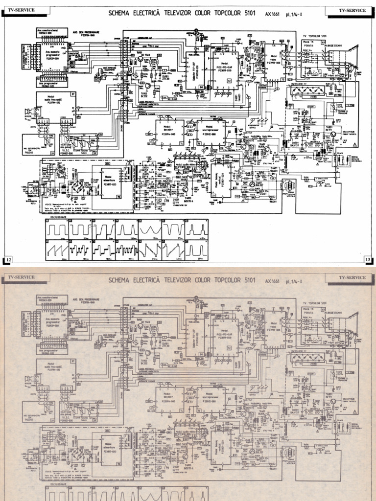 Schema Electrica de Principiu Top Color 5101 600dpi | PDF