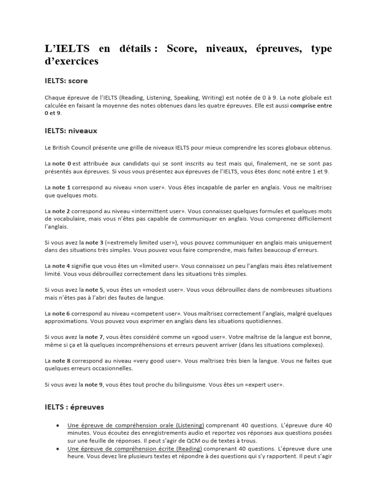 IELTS en Details | PDF