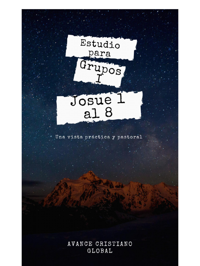 Libro Josue 1 8 | Descargar gratis PDF | Dios | Arca de la Alianza