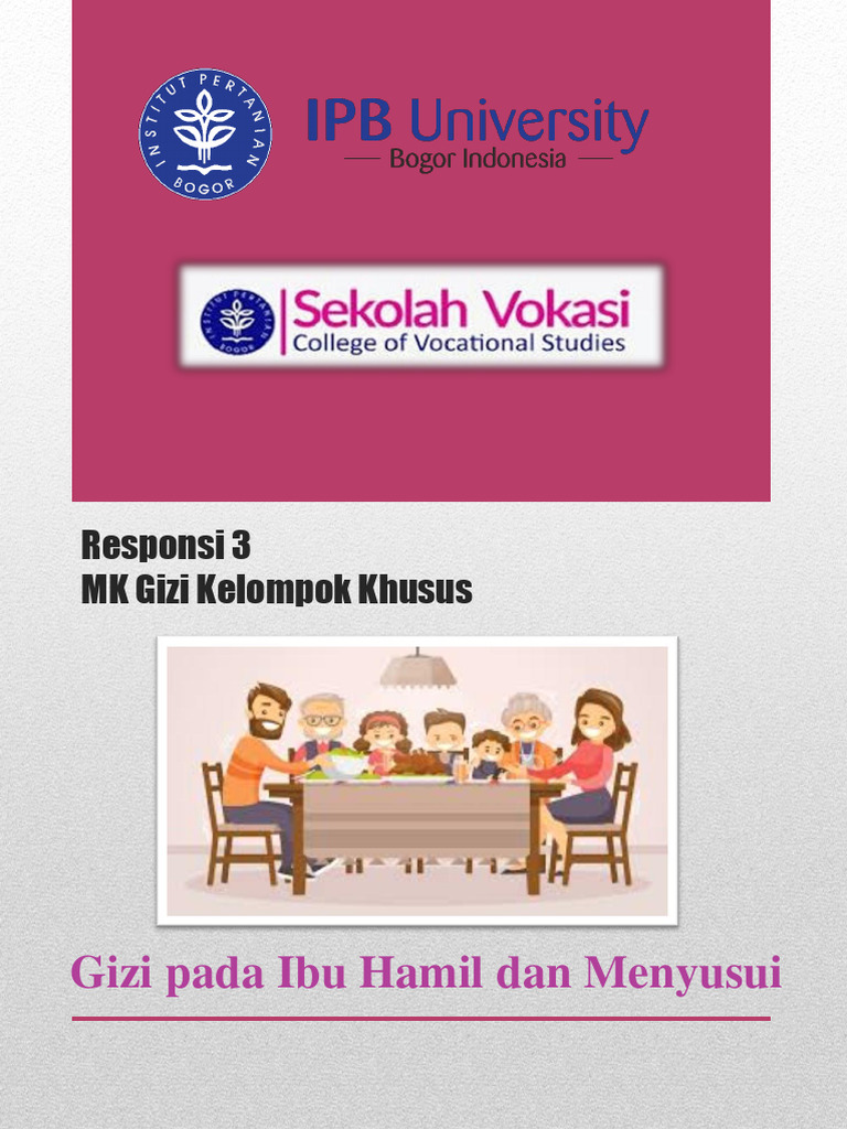Responsi 3 Ibu Hamil Dan Ibu Menyusui | PDF