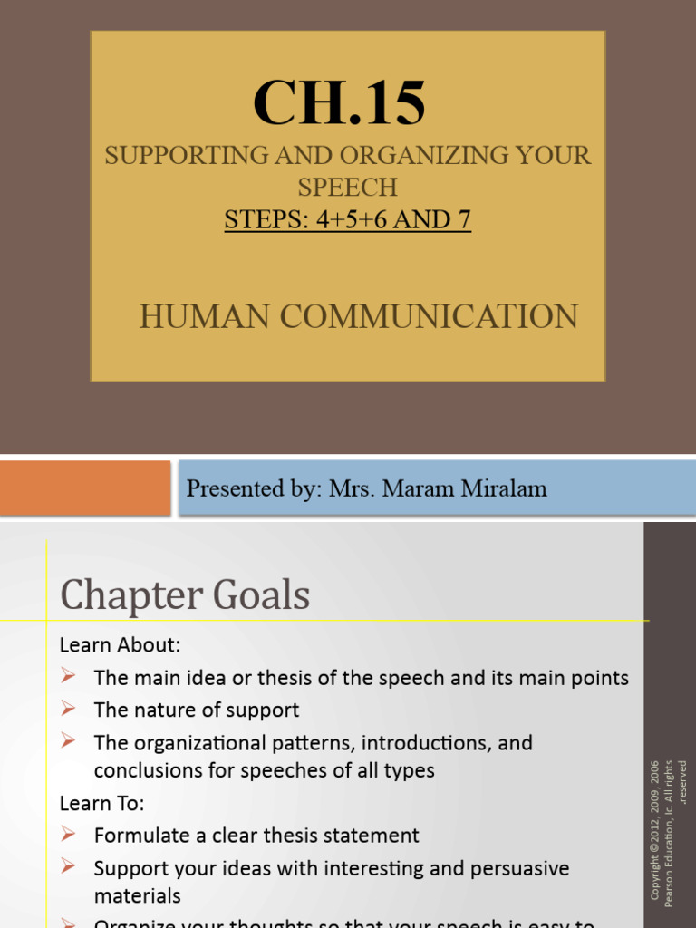 Ch15 Comm Skills New Updated | PDF | Public Speaking | Testimony