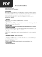 Sample Research Paper Structure Guide | PDF