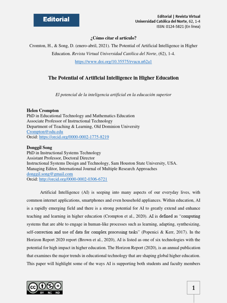 2021-The Potential of Artificial Intelligence | Download Free PDF ...