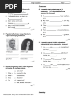 Brainy 4 Unit 1 Test | PDF