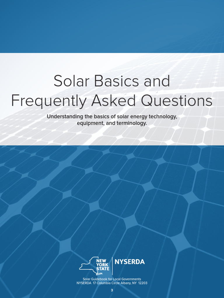 Solar Basics 1659368257 | PDF | Solar Power | Solar Panel
