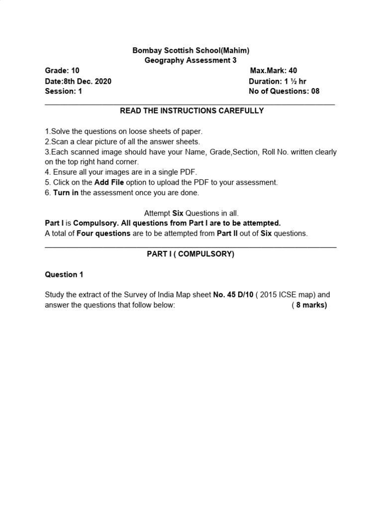 Template - Grade 10 Geog 3rd Assessment 2020-21 | PDF | Forests ...