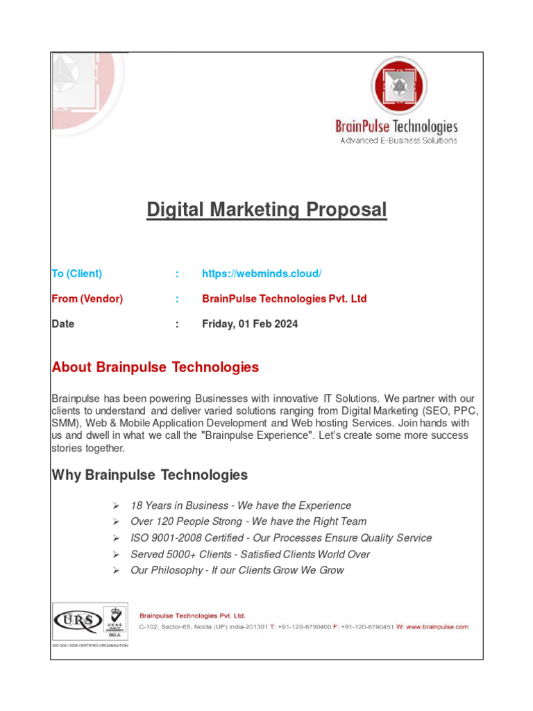 New Digital Marketing Proposal For Webminds - Cloud - BrainPulse 01-02 ...