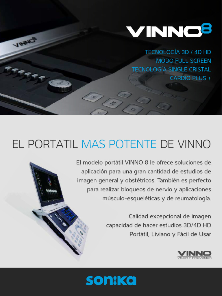 Catalogo Vinno 8 | PDF | Ultrasonido | Efecto Doppler