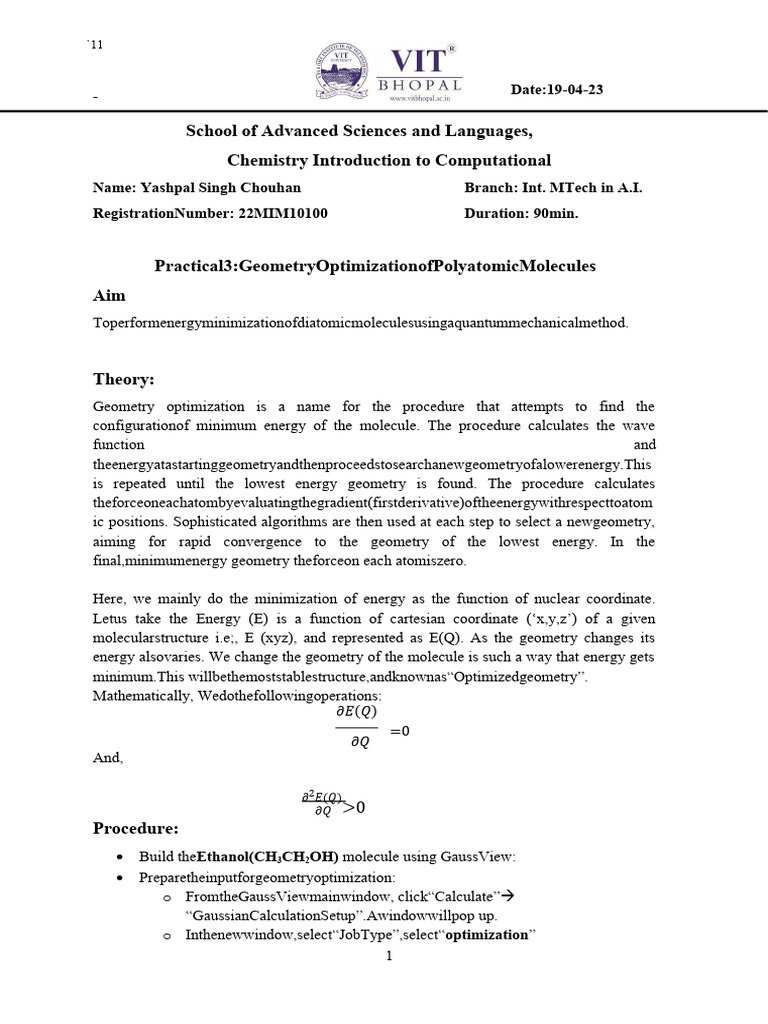 Chy lab 3 | PDF | Mathematical Optimization | Mathematical Analysis