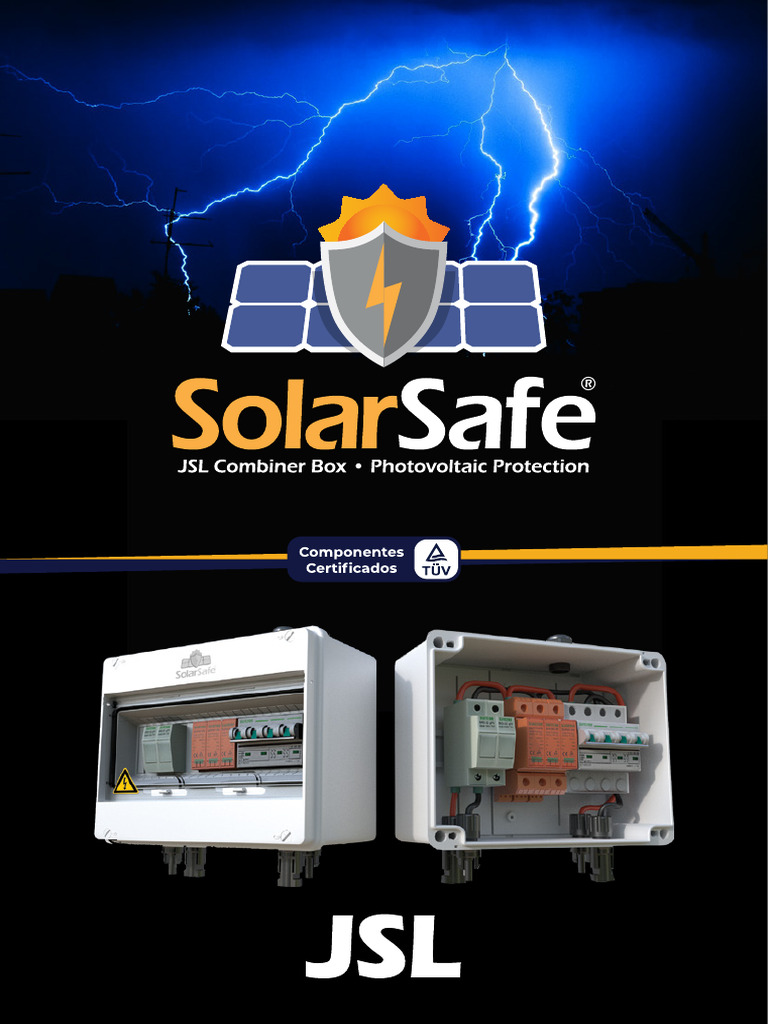 Combiner Box SolarSafe para Energia Solar | PDF | Fotovoltaica ...
