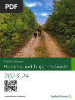 2024-25 Saskatchewan Hunting Zones Map | PDF | Saskatchewan | Geography