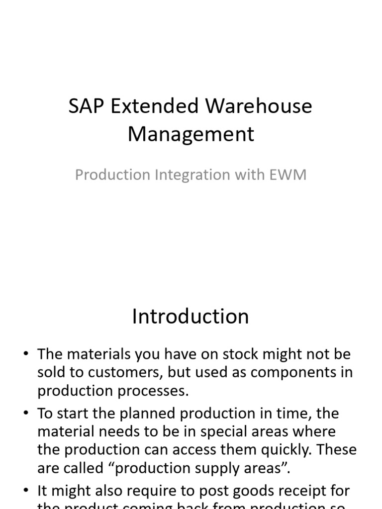 PPT16+ +Production+Integration | PDF | Enterprise Resource Planning ...