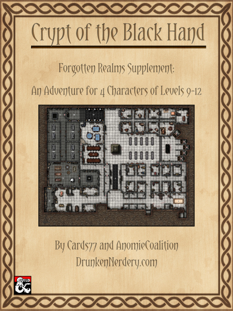 Crypt of The Black Hand Adventure | PDF