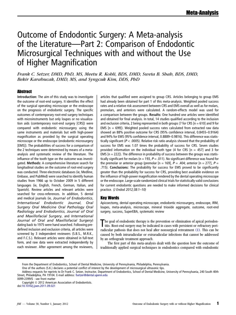 Part 2 | PDF | Chi Squared Test | Meta Analysis