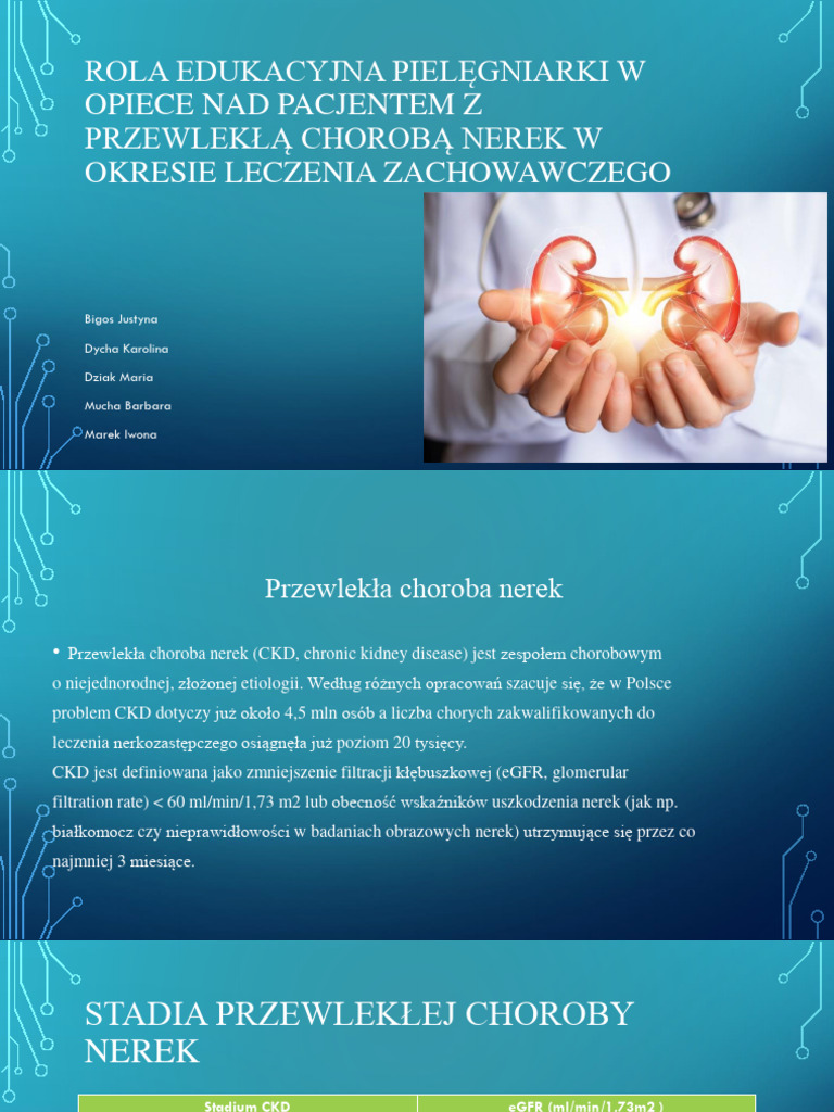 Rola Edukacyjna Pielęgniarki W Opiece Nad Pacjentem Z | PDF