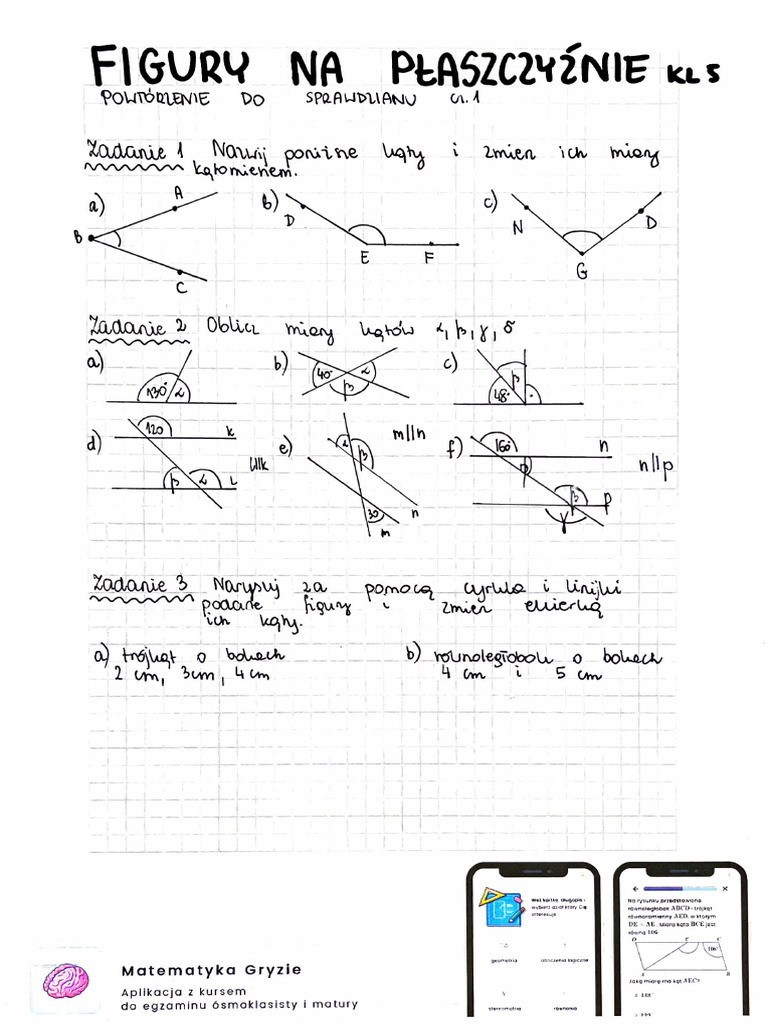Figury Na Płaszczyźnie | PDF