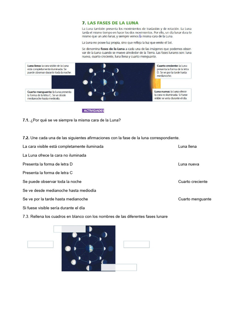 El Sistema Sol-Tierra-Luna | PDF | Luna | Marea