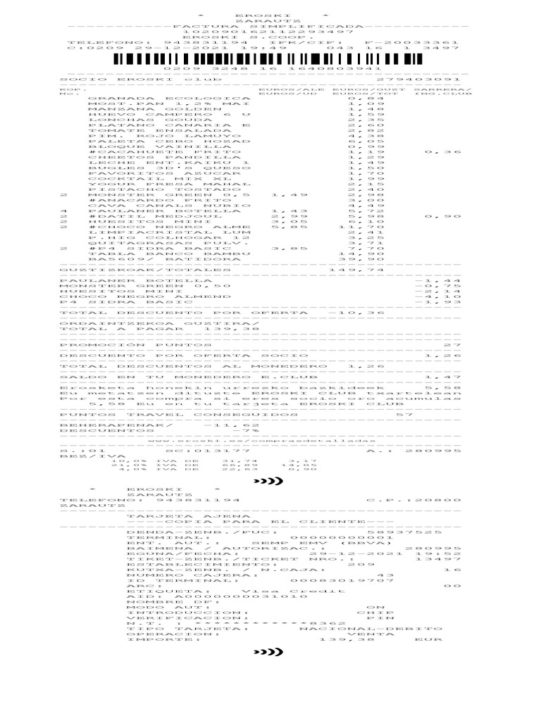 Ticket | PDF | Emv | Tecnología bancaria
