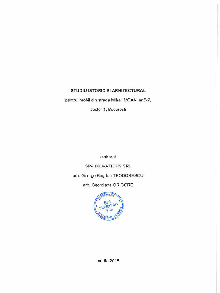 Studiu Istoric | PDF