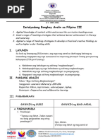 Cot Detailed Lesson Plan Sa Filipino 3 | PDF