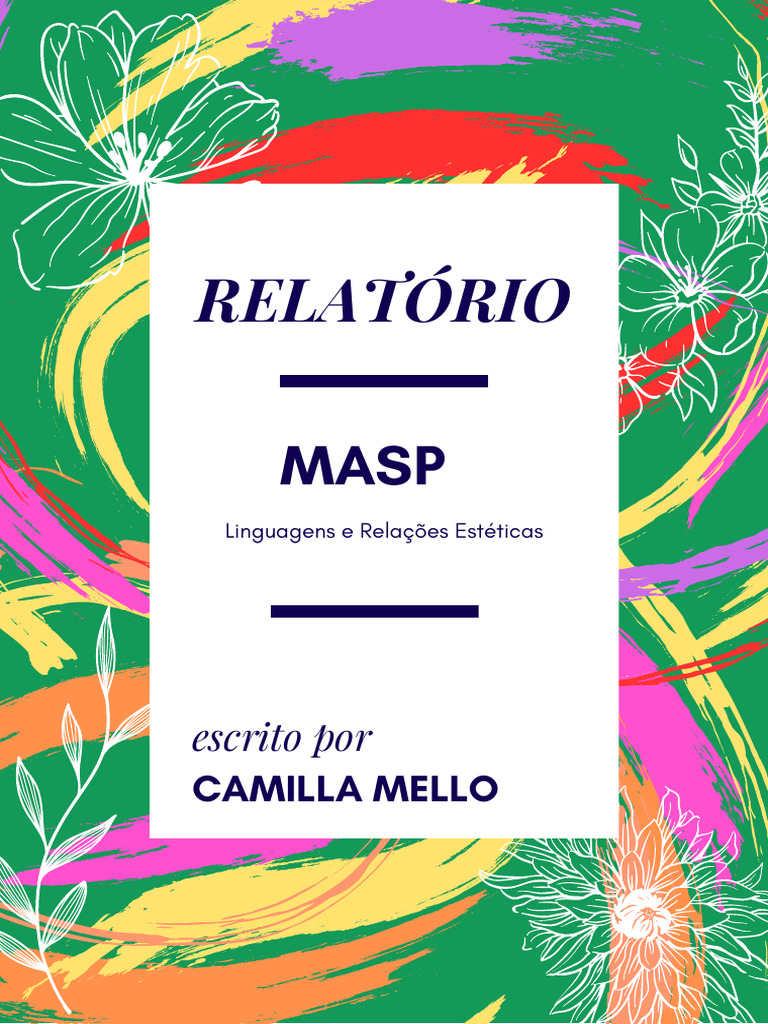 Relatório MASP - CAMILLA FERREIRA DE MELLO | PDF