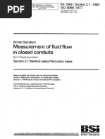 EPA Method 2 | PDF | Pressure Measurement | Flow Measurement