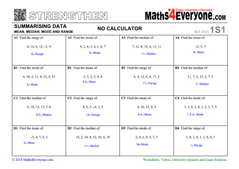 Averages Questions | PDF | Teaching Methods & Materials