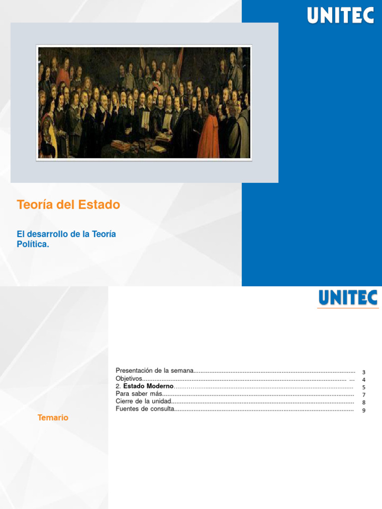 TEORIA DEL ESTADO SEM 2 y 3 Unidad 2 El Desarrollo de La Teoría Pol | PDF | Estado (política ...