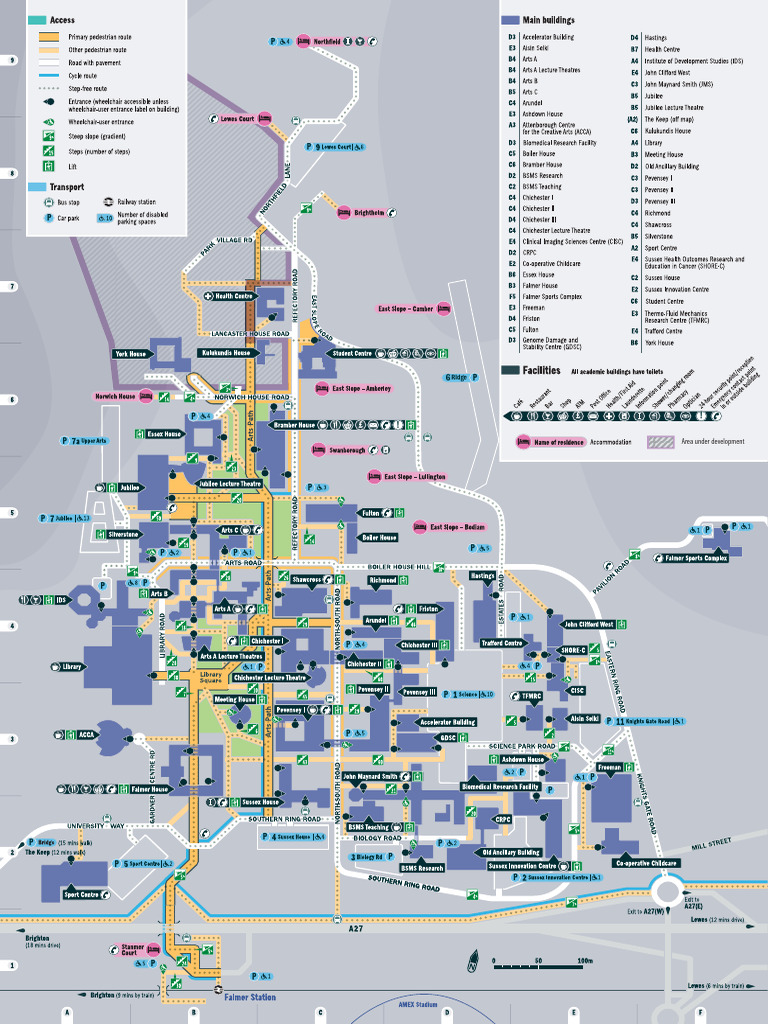 University of Sussex Campus Map | PDF