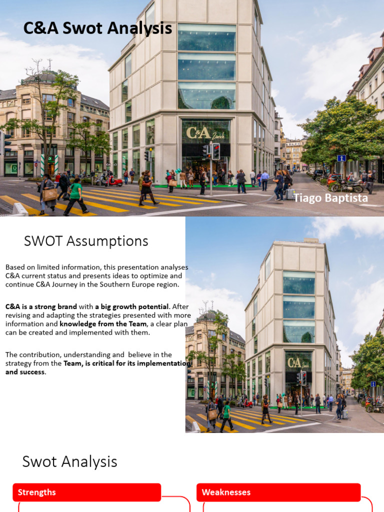 Swot C&a | PDF | Brand | Swot Analysis